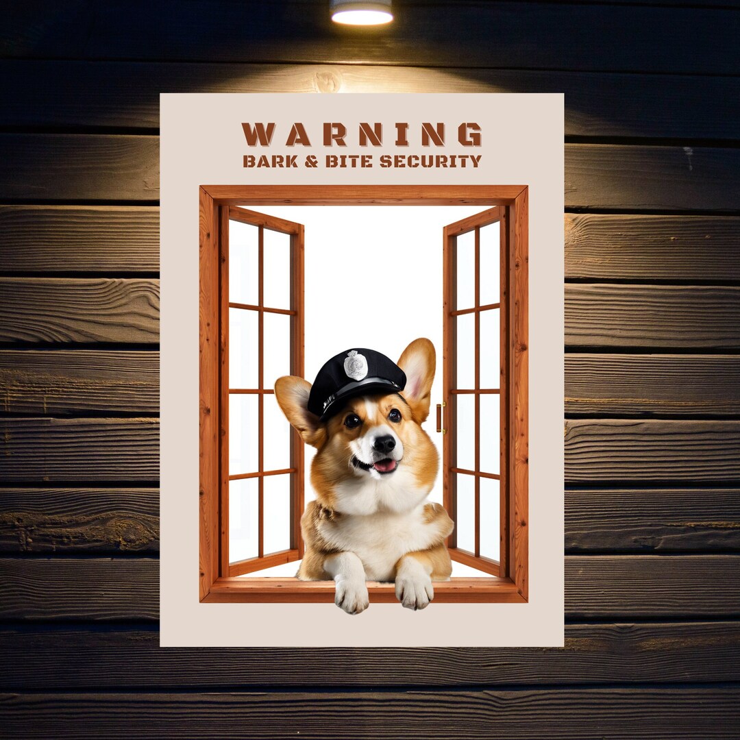 CORGI Dog Wall Art, Dog Poster Funny Printable Download, Dog Lover ...