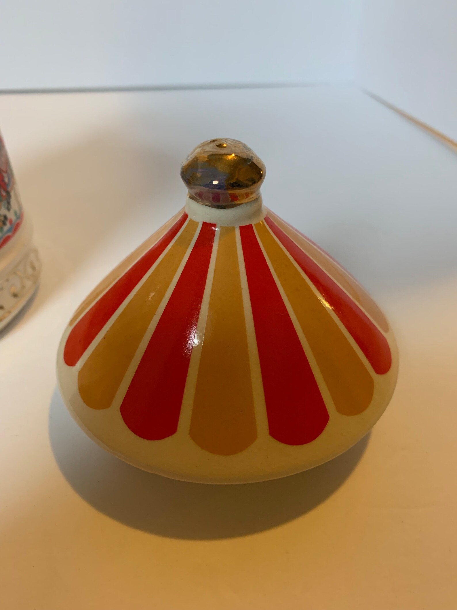 Edwardian Carousel Ceramic Tea Pot - Etsy