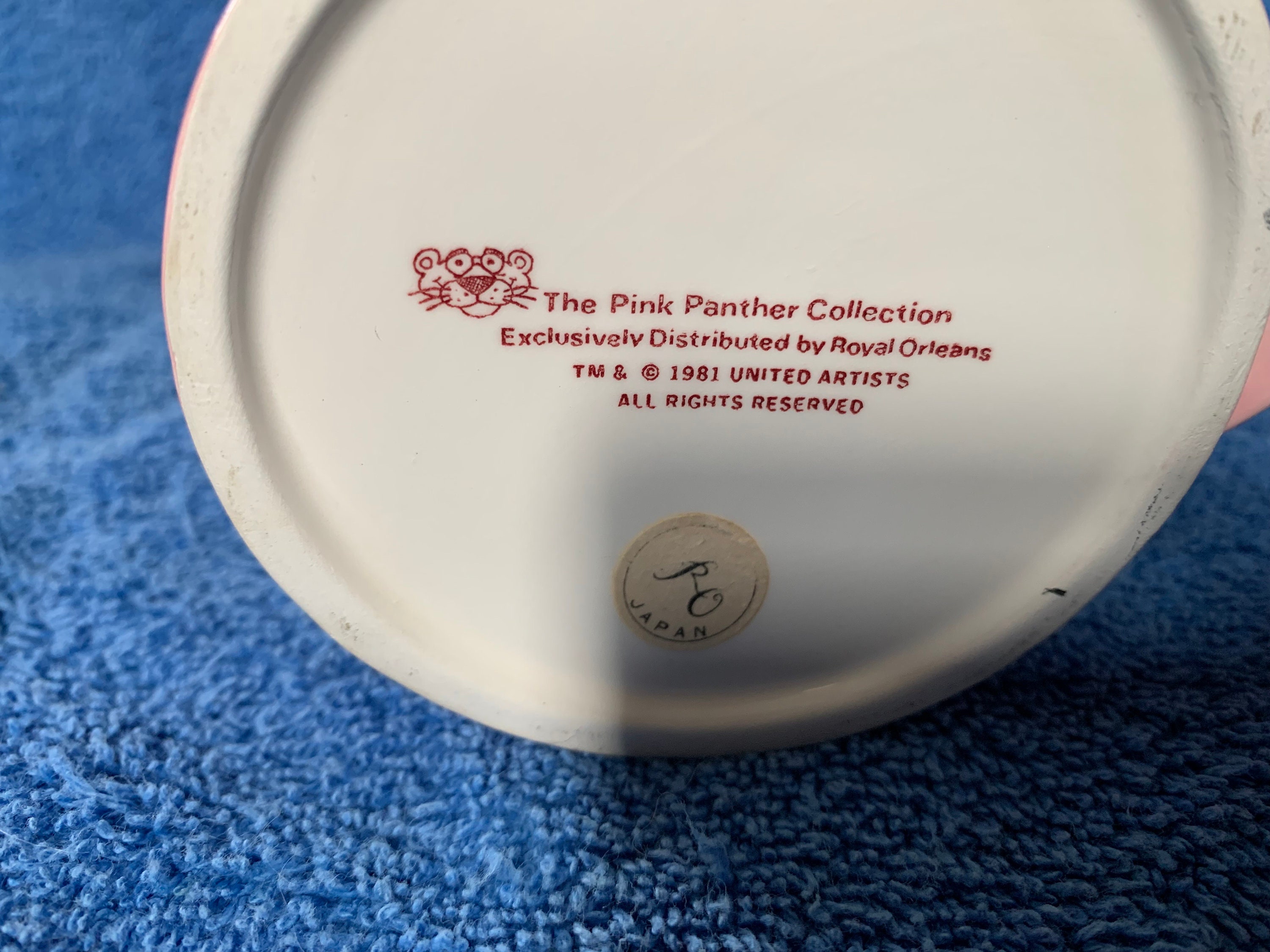 1981 the Pink Panther Mug Cup Made in Japan by Royal Orleans - Etsy