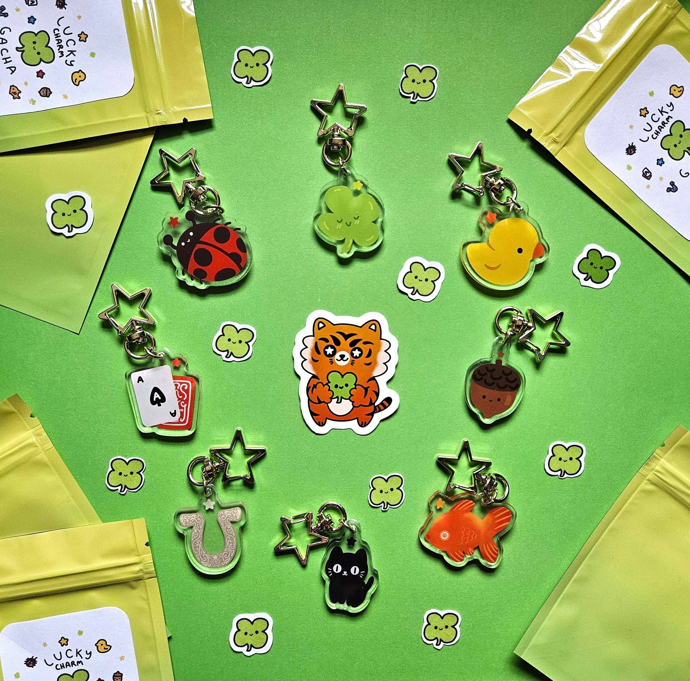 LUCKY GACHA! Keychain - Etsy