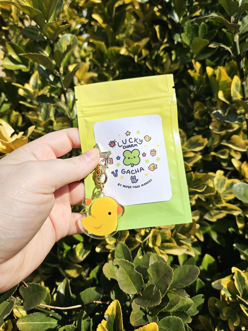 LUCKY GACHA! Keychain - Etsy