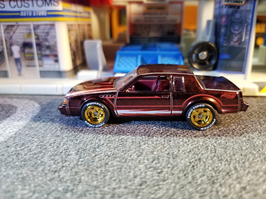 Custom Hot Wheels '87 Buick Regal GNX Ultra Hots Custom Wheel Swap With ...