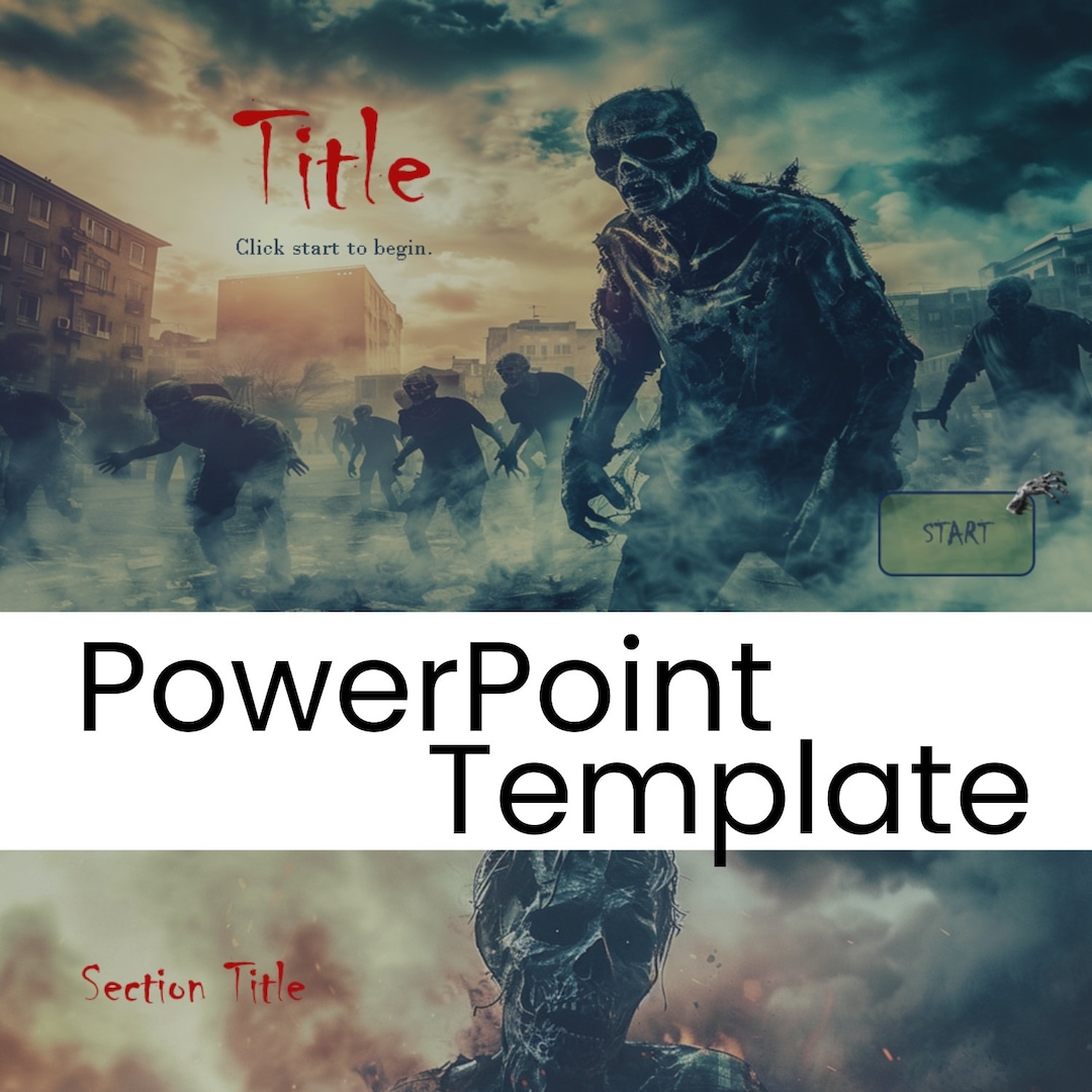 Zombie Powerpoint Presentation Template Google Slides Presentation ...