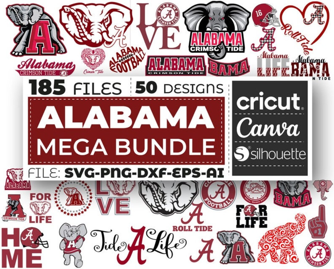 Alabama Svg, Alabama Png, Roll Tide Svg, Alabama Football Svg, Alabama ...