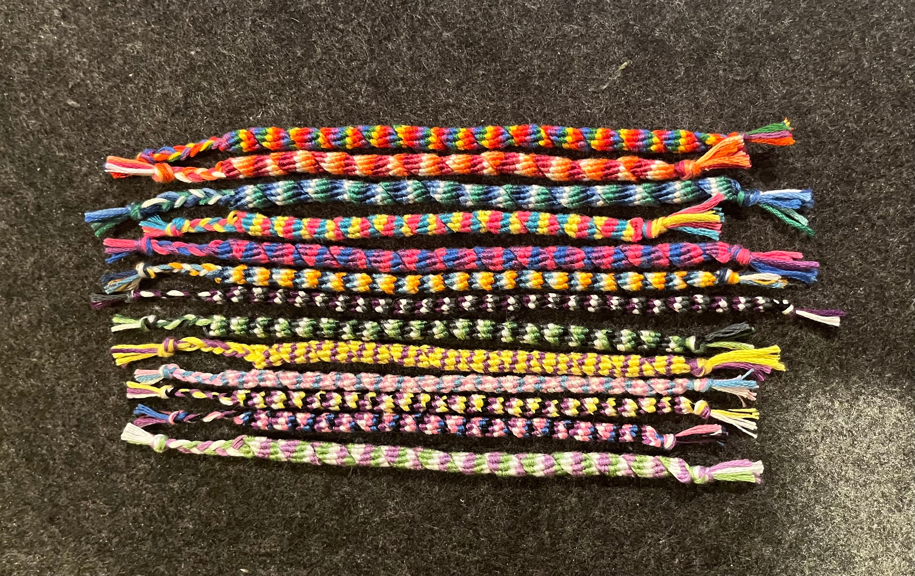 Pride Flag Friendship Bracelets - Etsy