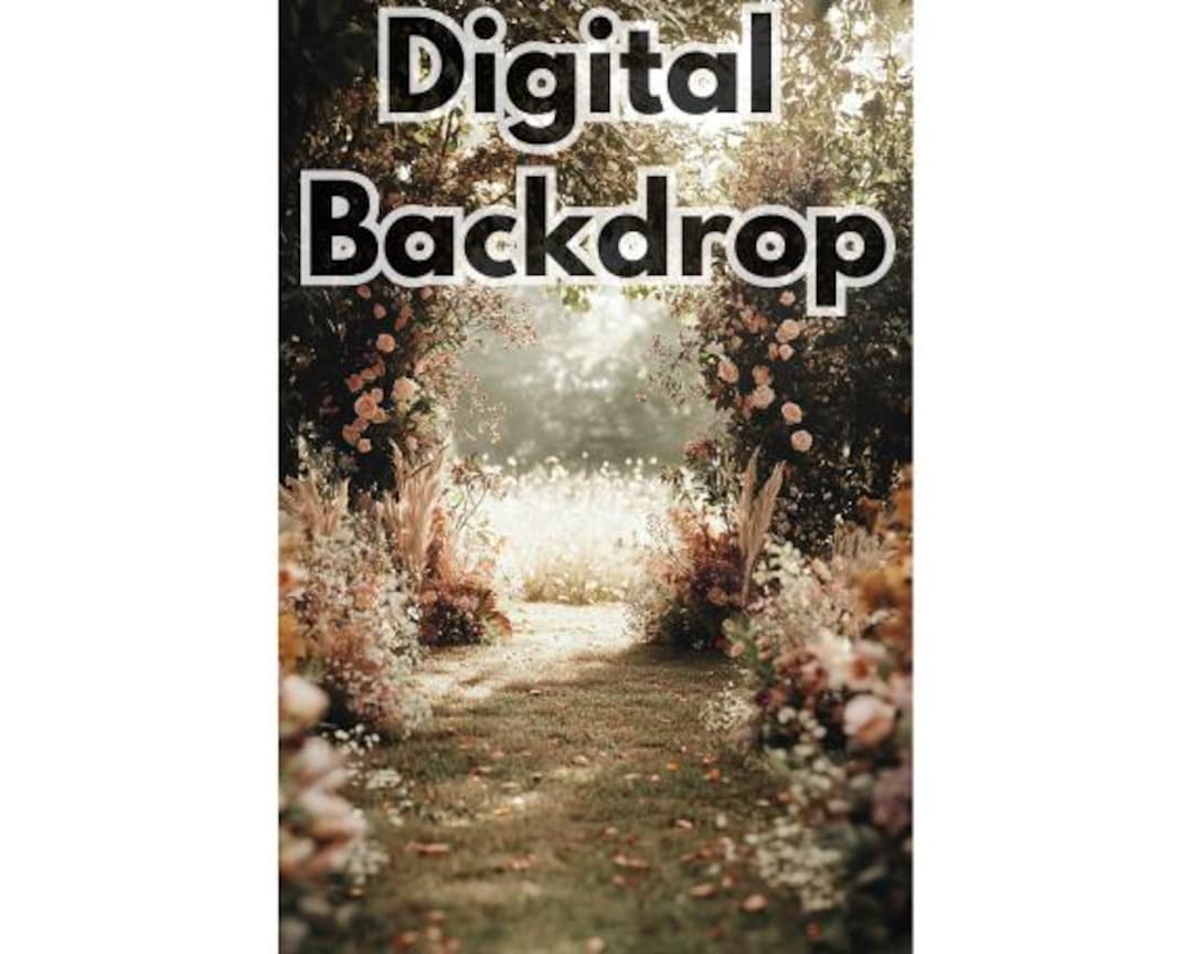 Digital Backdrop,beautiful Wedding Background for Photo Editing ...