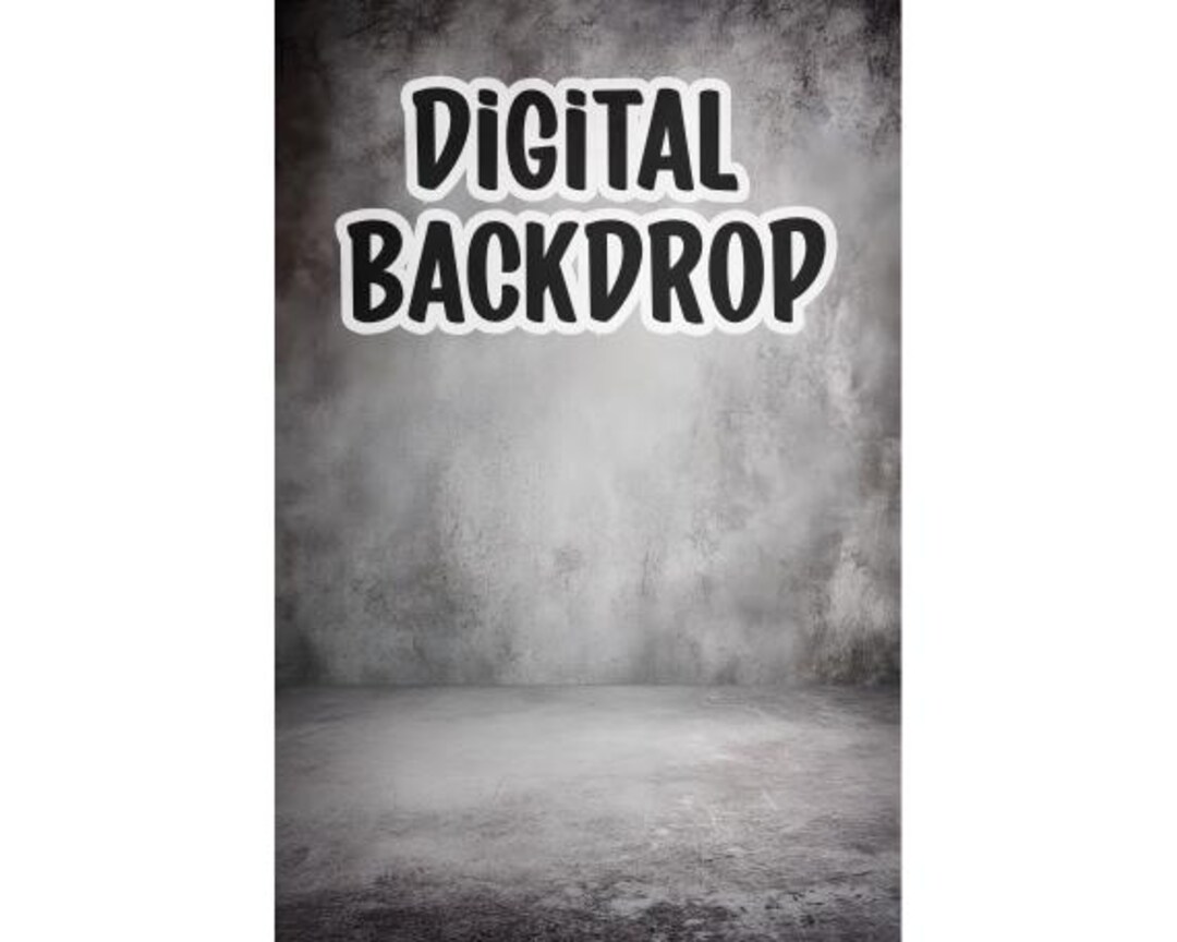 Digital Backdrop, Beautiful Gray Texture Background, Portrait Overlay ...