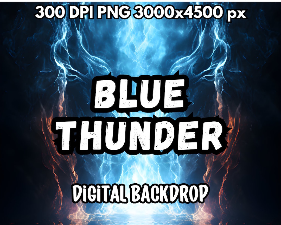 Digital Backdrop, Thunder Background for Photo Editing, Supernatural ...