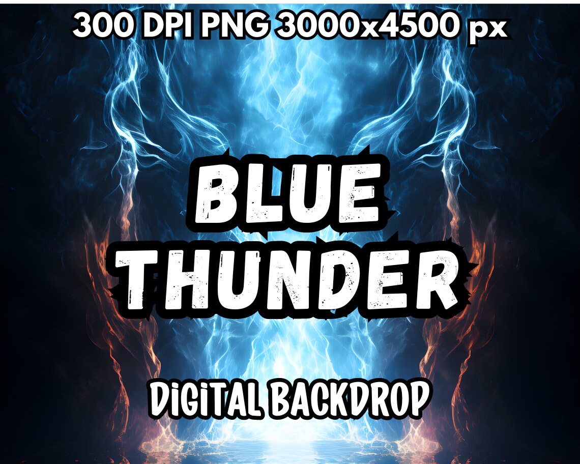 Digital Backdrop, Thunder Background for Photo Editing, Supernatural ...