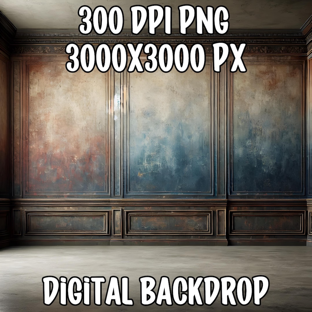 Digital Backdrop, Beautiful Classic Background for Photo Editing ...