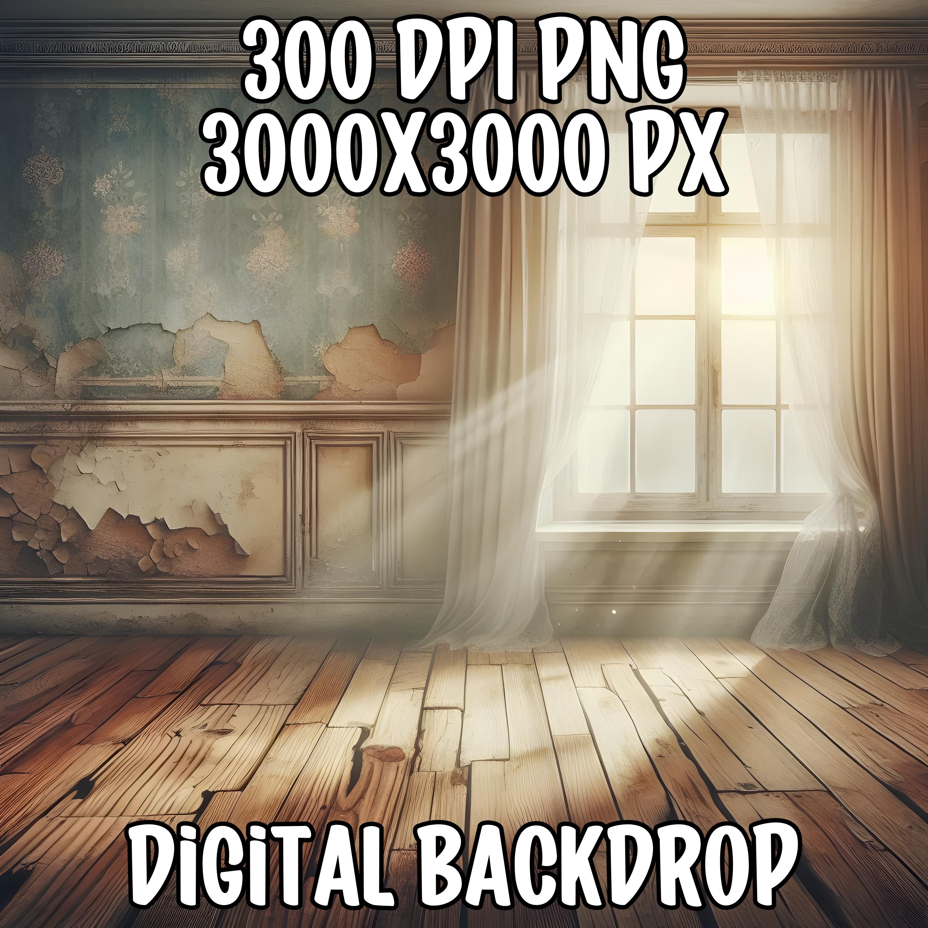 Digital Backdrop, Beautiful Room Background for Photo Editing ...