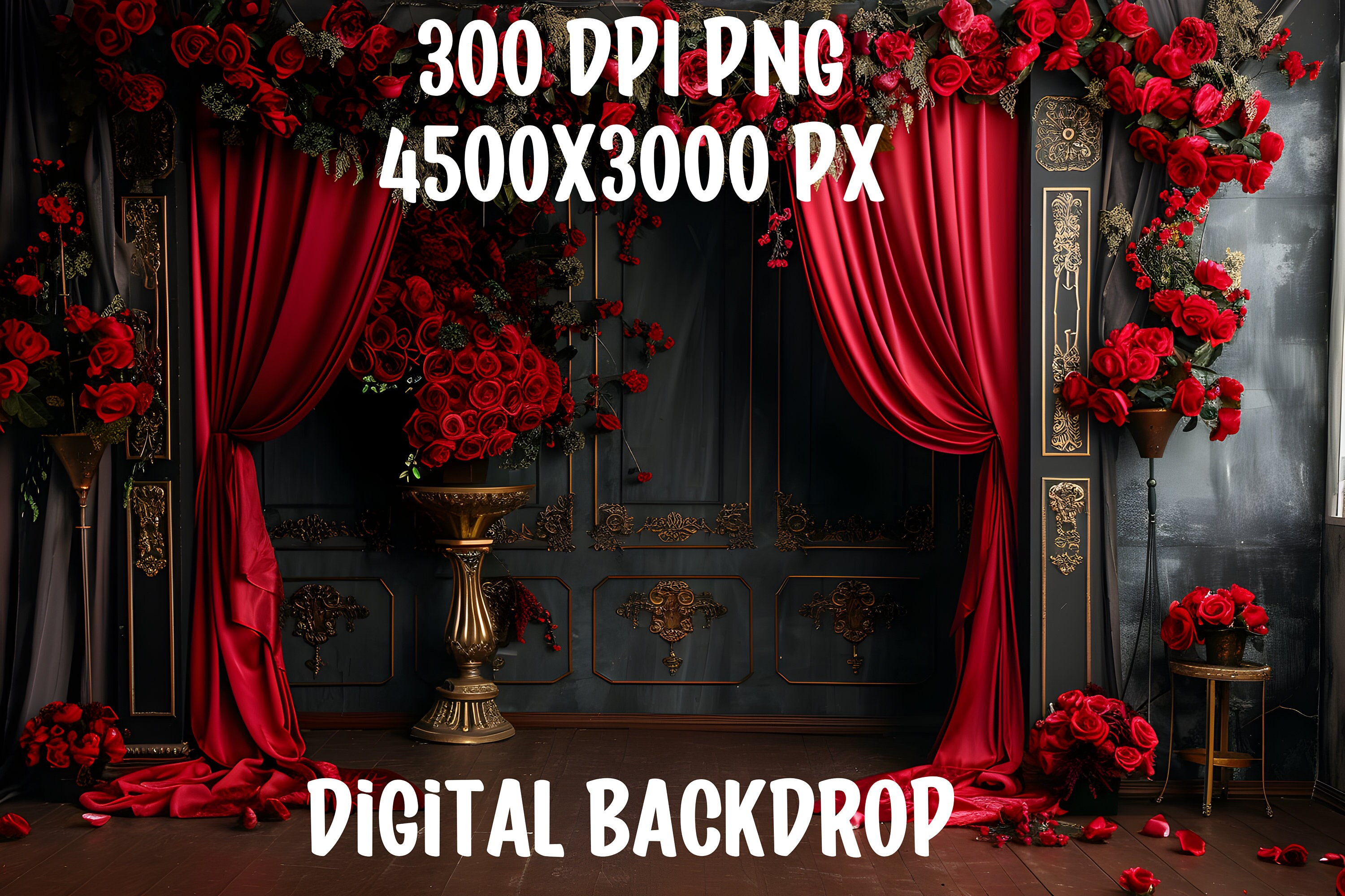 Digital Backdrop, Beautiful Room Background for Photo Editing ...