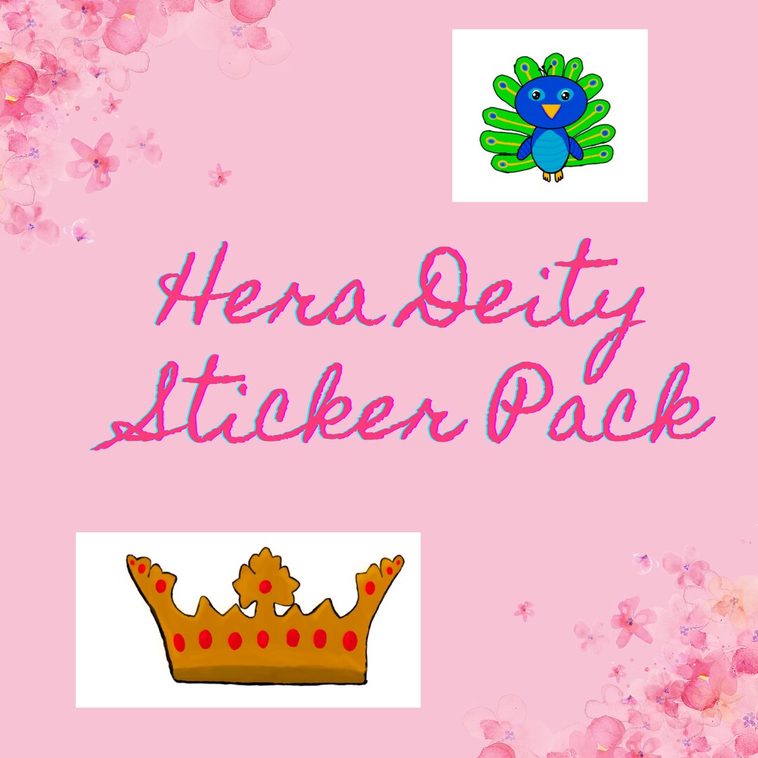 Greek Goddess Hera Deity Offering and Altar Sticker Pack - Etsy