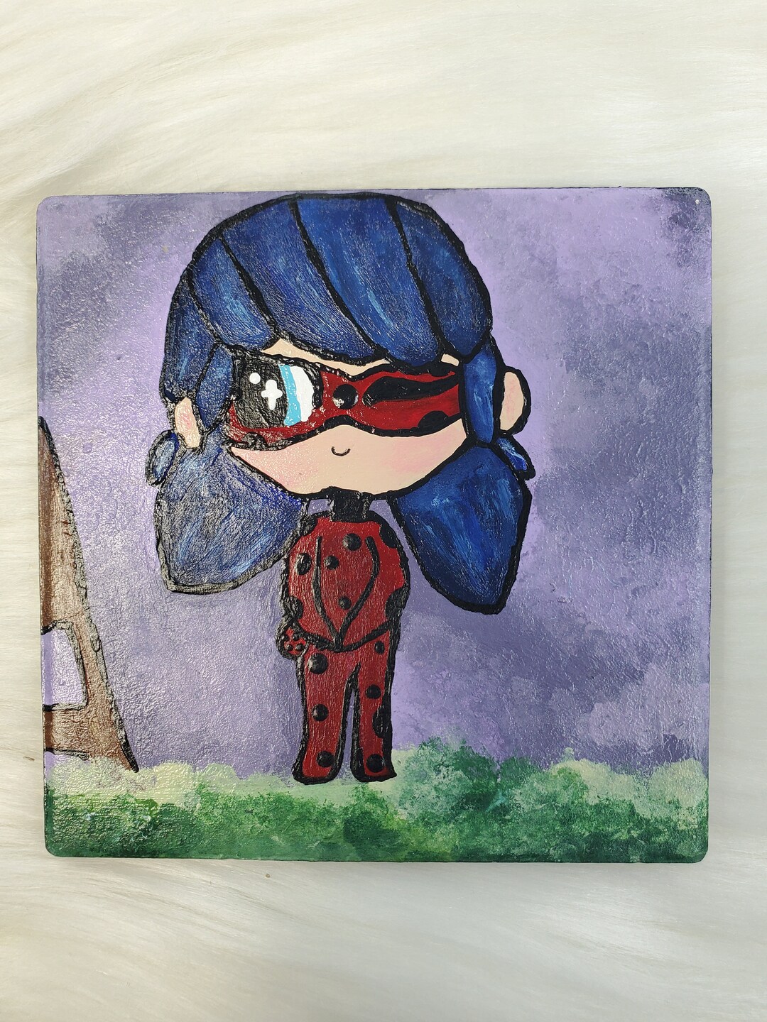 Miraculous Lady Bug Ceramic Painting - Etsy