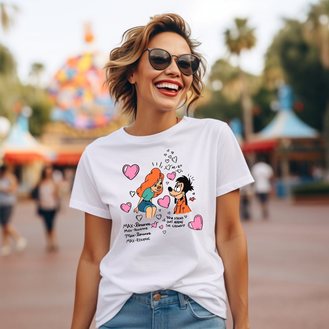 Max and Roxanne Shirt A Goofy Movie Shirt Disney Shirts Disney Family ...