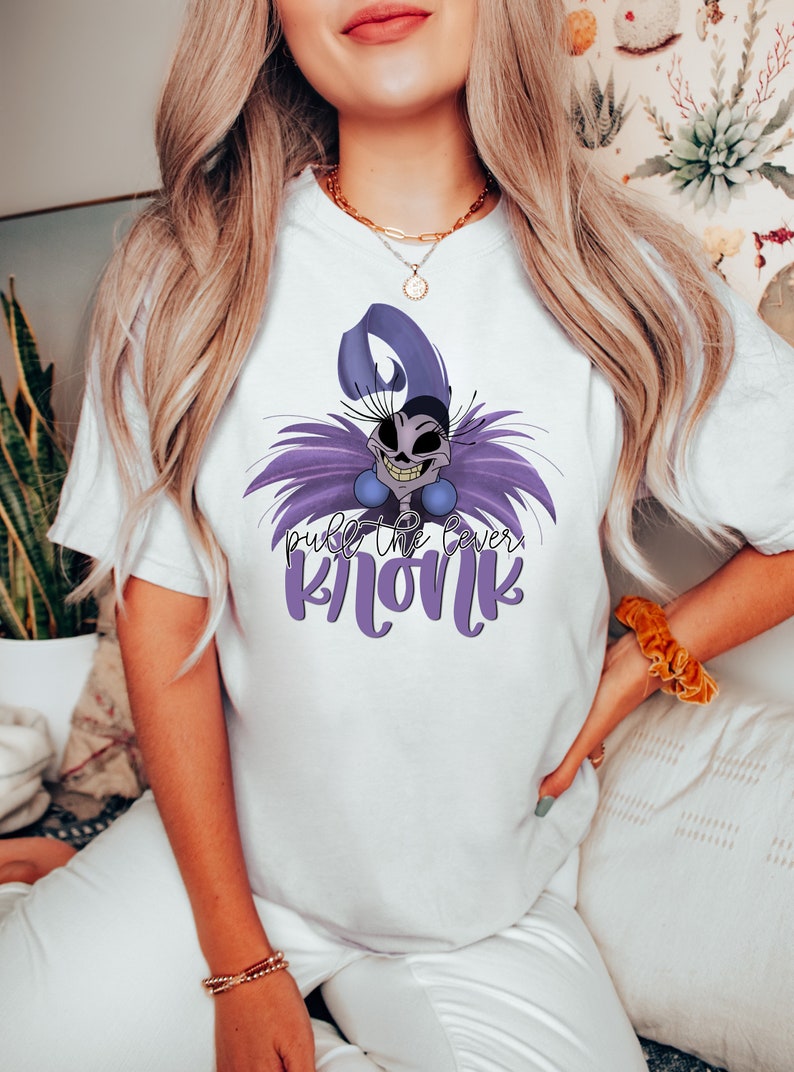Yzma Pull the Lever Kronk Shirt the Emperor's New Groove Shirt Disney ...