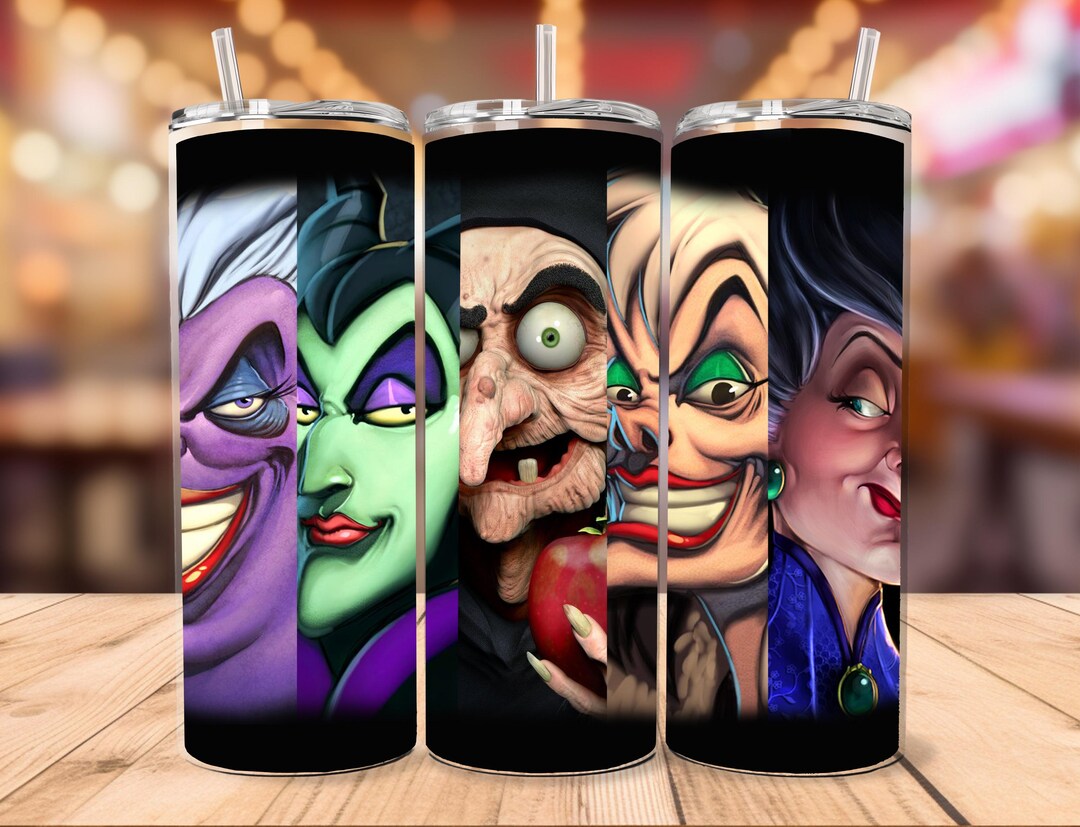 20/30 Ounce Villian Witches Sublimation Tumbler - Etsy