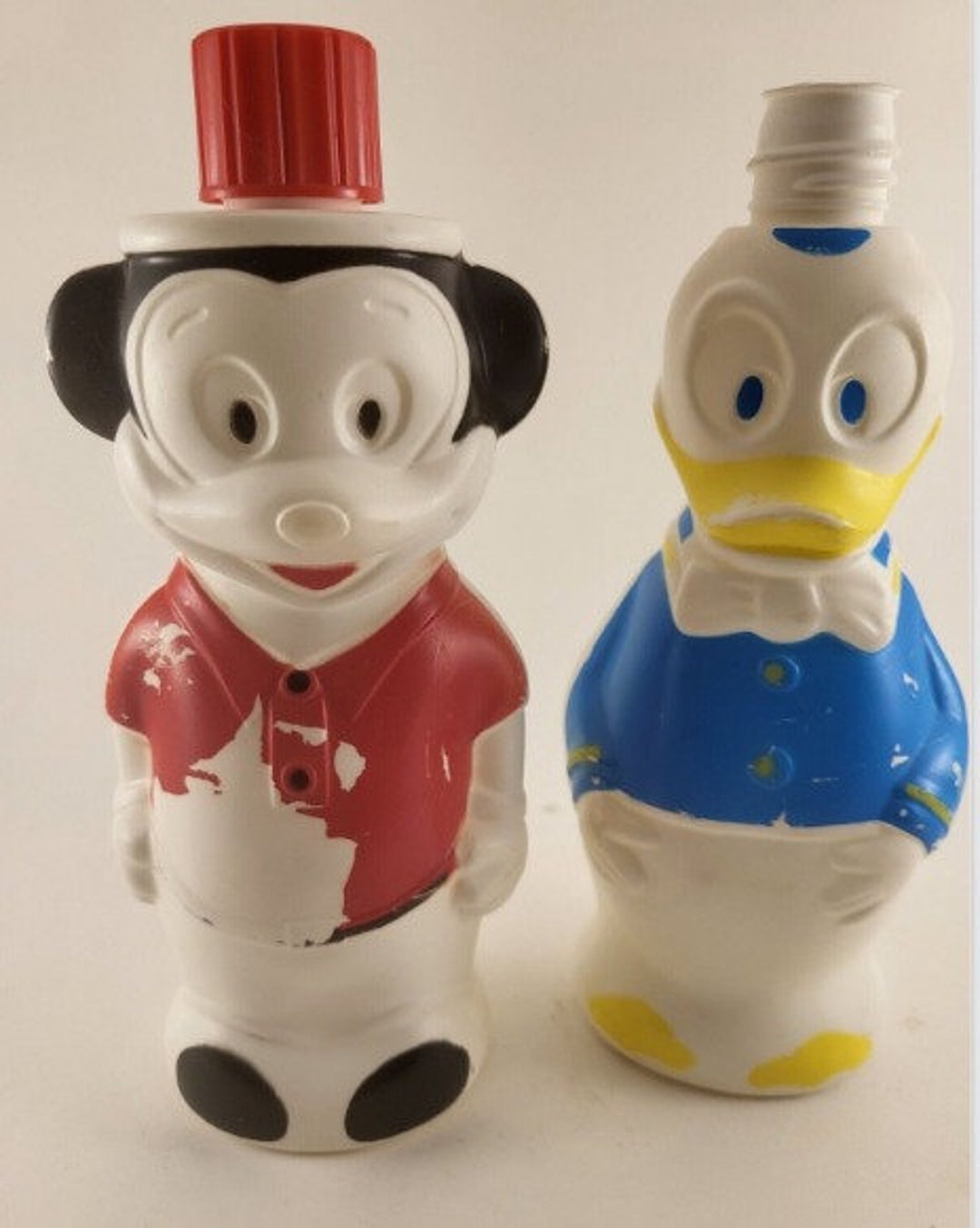 Vintage 1960’s Mickey Mouse & Donald Duck Soaky Bottle Colgate ...