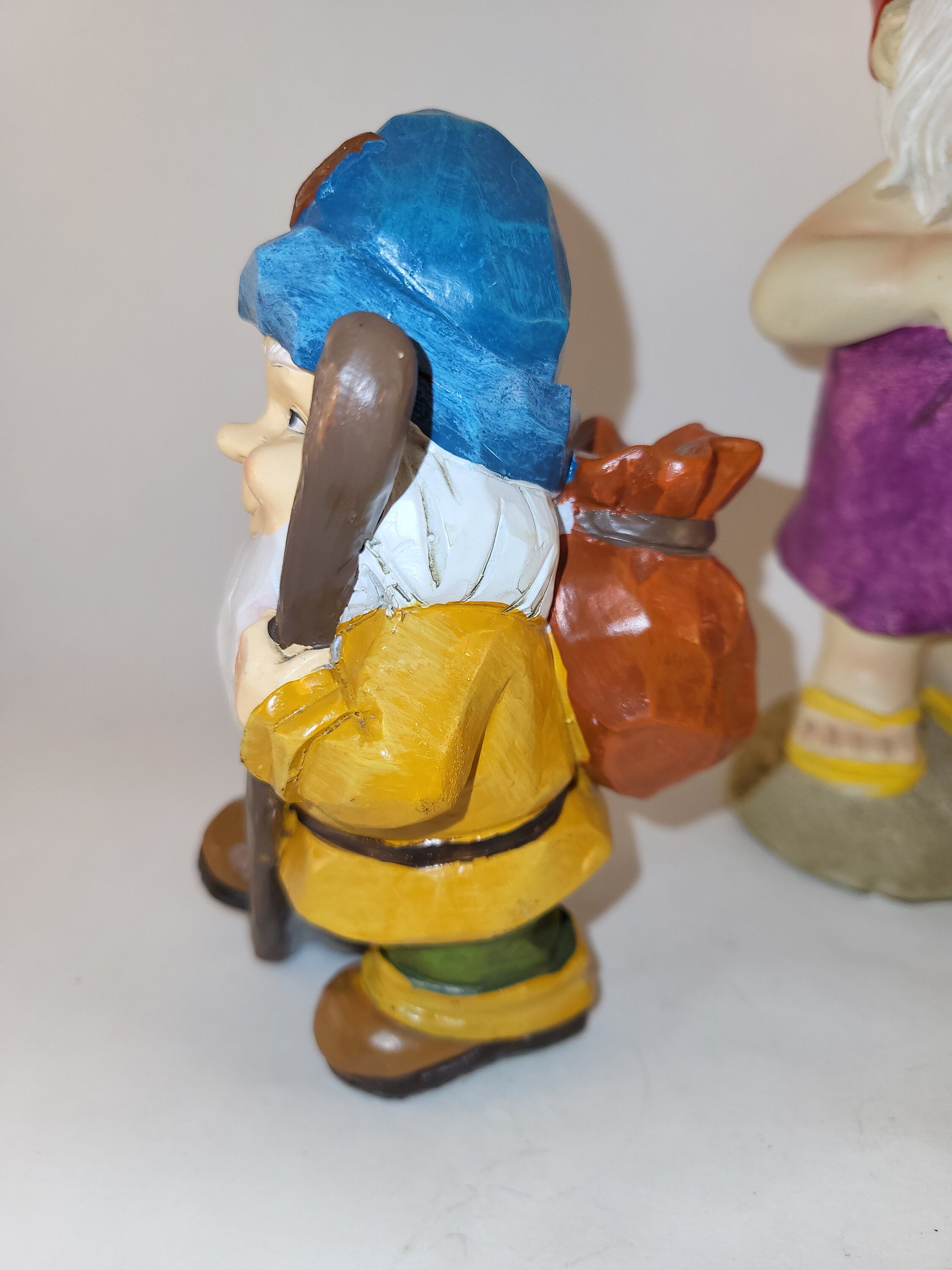 Garden Gnome Statues/figurines Indoor/outdoor Decor Mini Sculpture Lawn ...