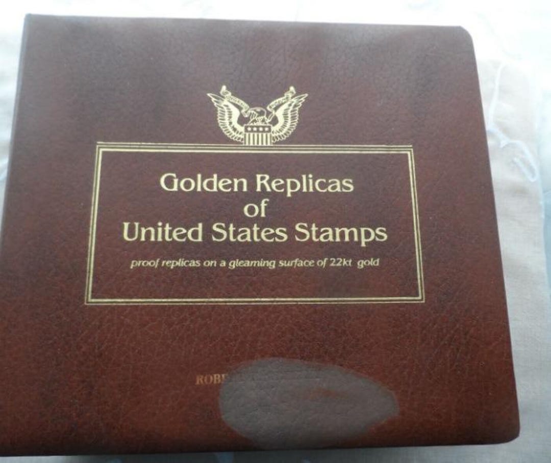 Golden Replicas of United States Stamps 22k Stamps Gold Plated ...
