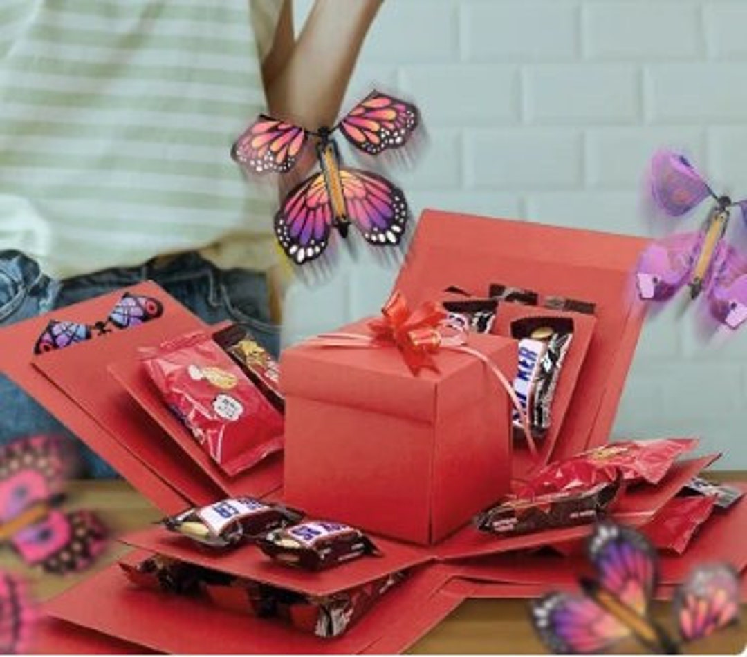 Creative Holiday Gift, Explosion Box Valentines Day, Surprise Explosion ...