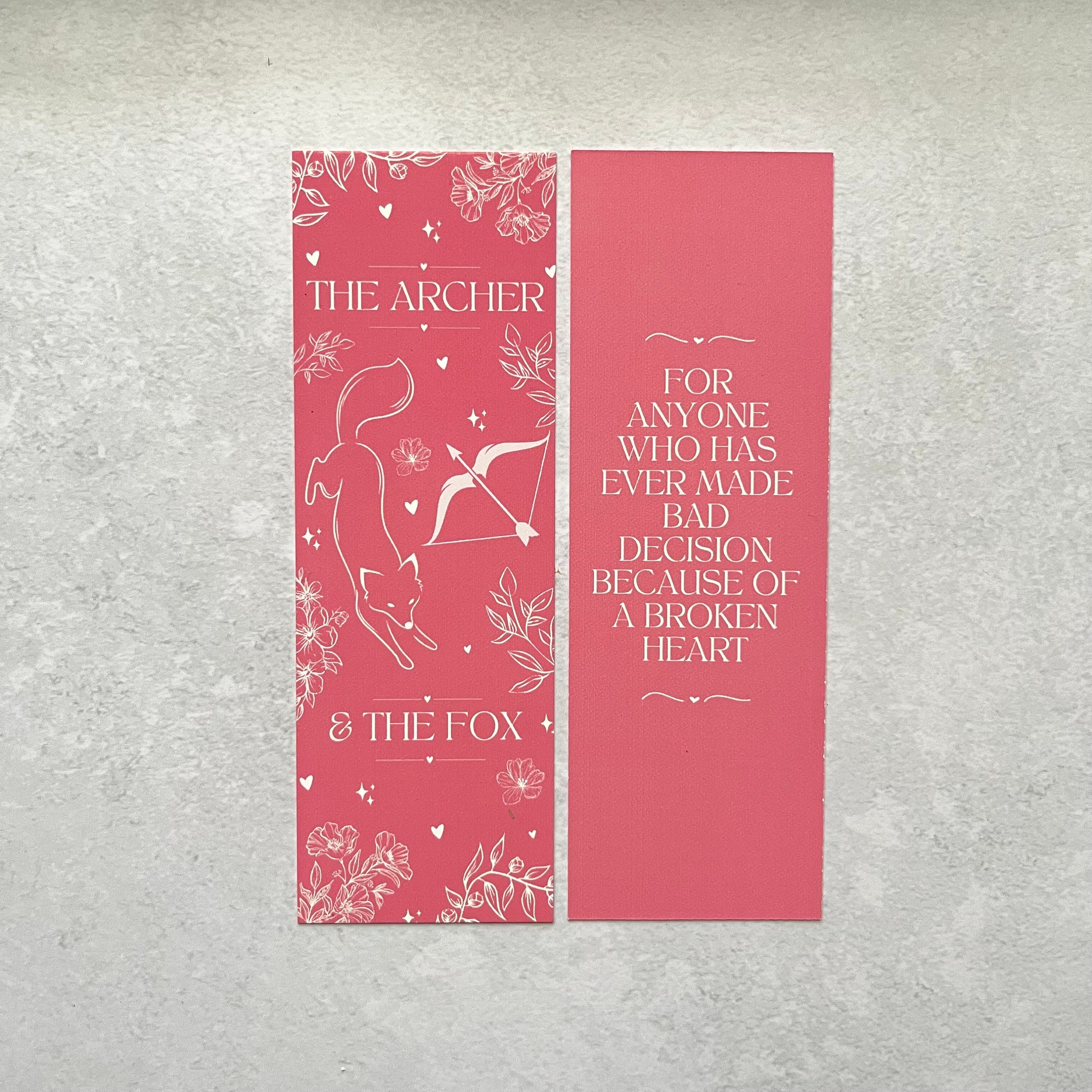 Once Upon a Broken Heart Bookmarks - Etsy UK