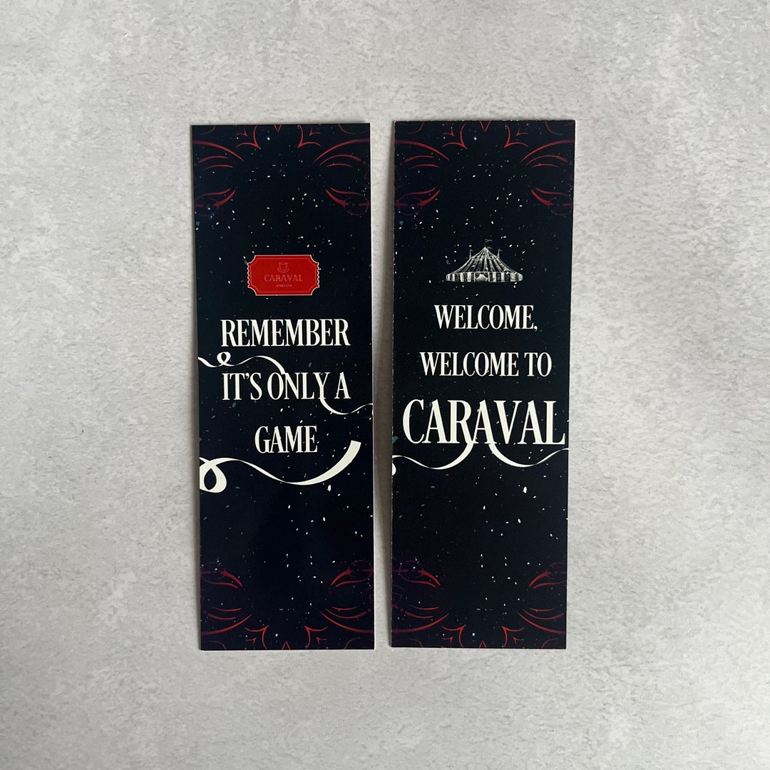 Caraval Bookmark - Etsy UK