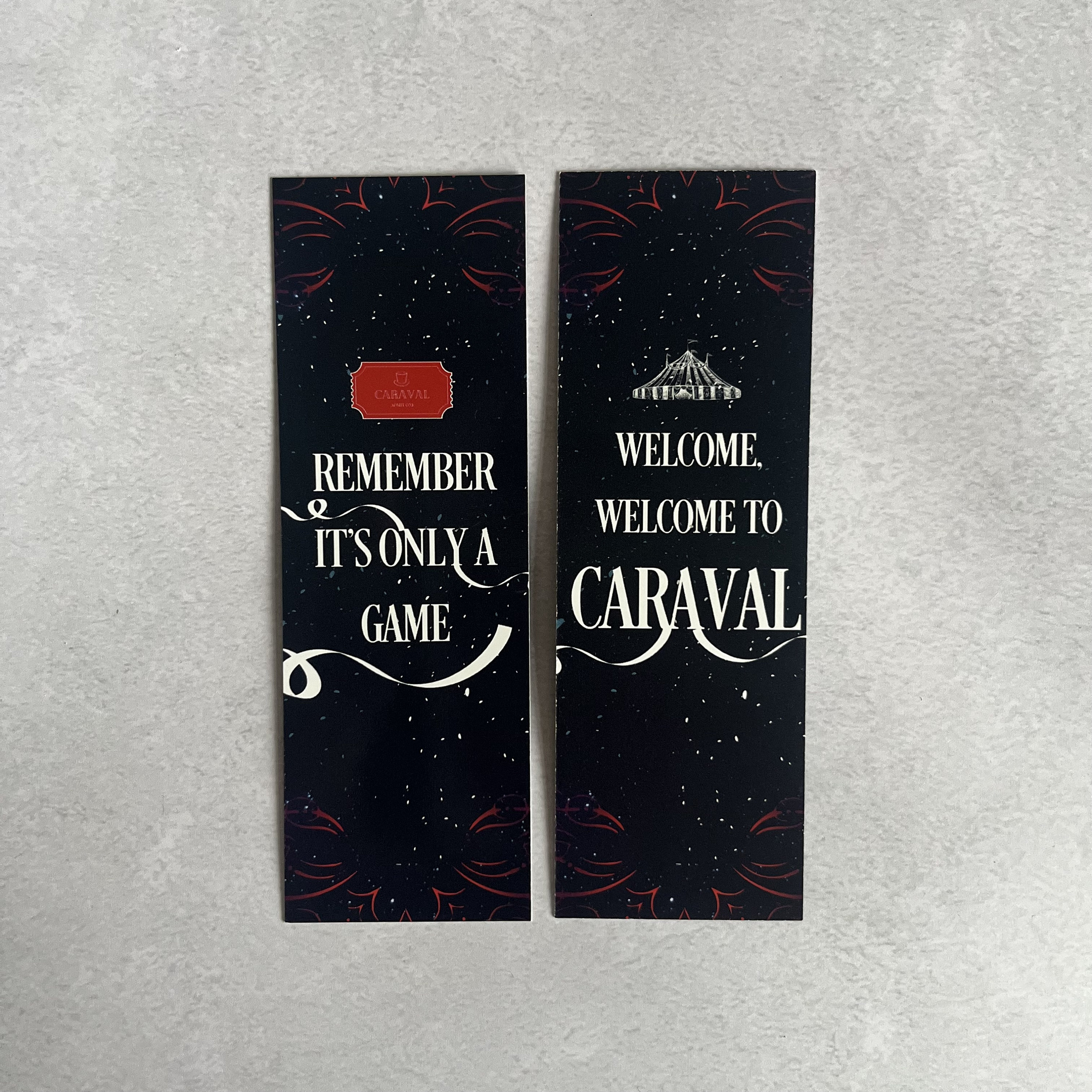 Caraval Bookmark - Etsy UK