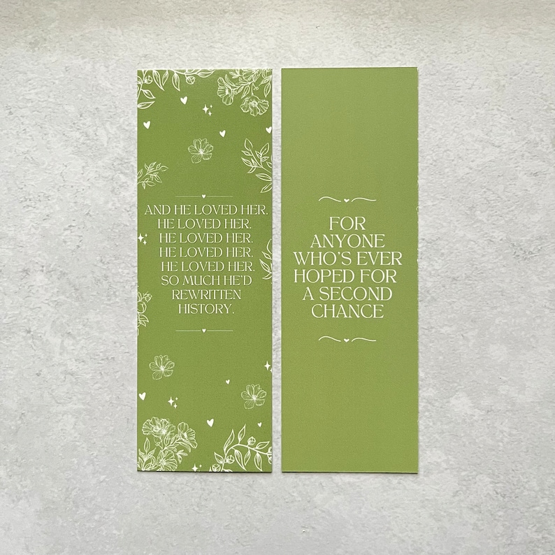 Once Upon a Broken Heart Bookmarks - Etsy UK