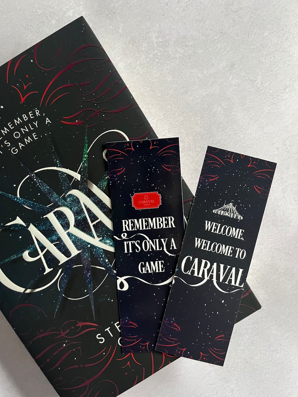 Caraval Bookmark - Etsy UK