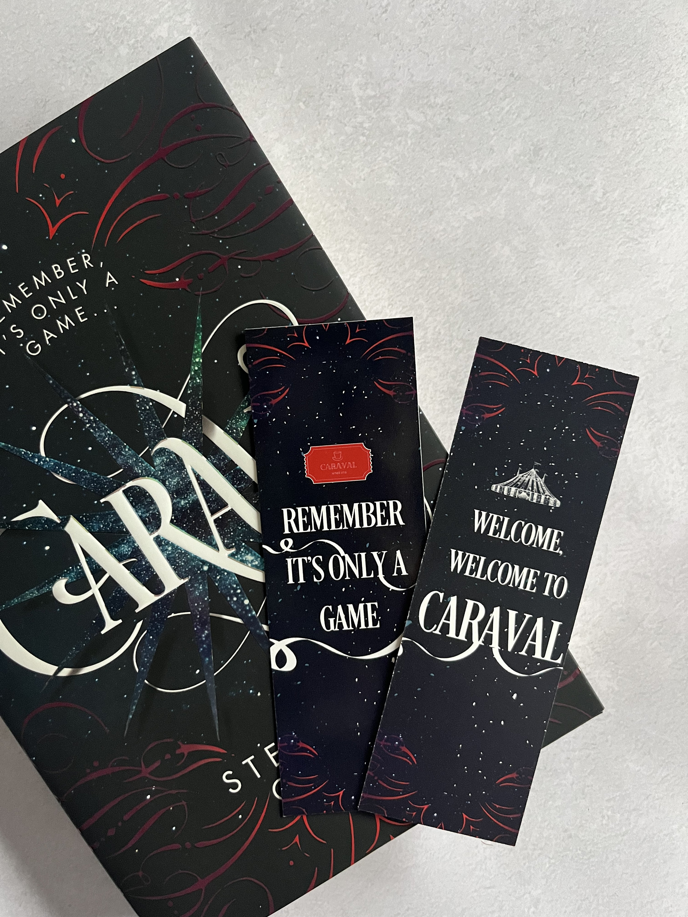 Caraval Bookmark - Etsy UK
