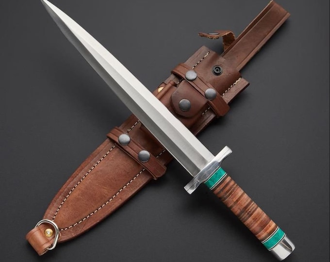 D2 Steel Daggers Fantasy Daggers for Men Arkansas Toothpick Custom ...