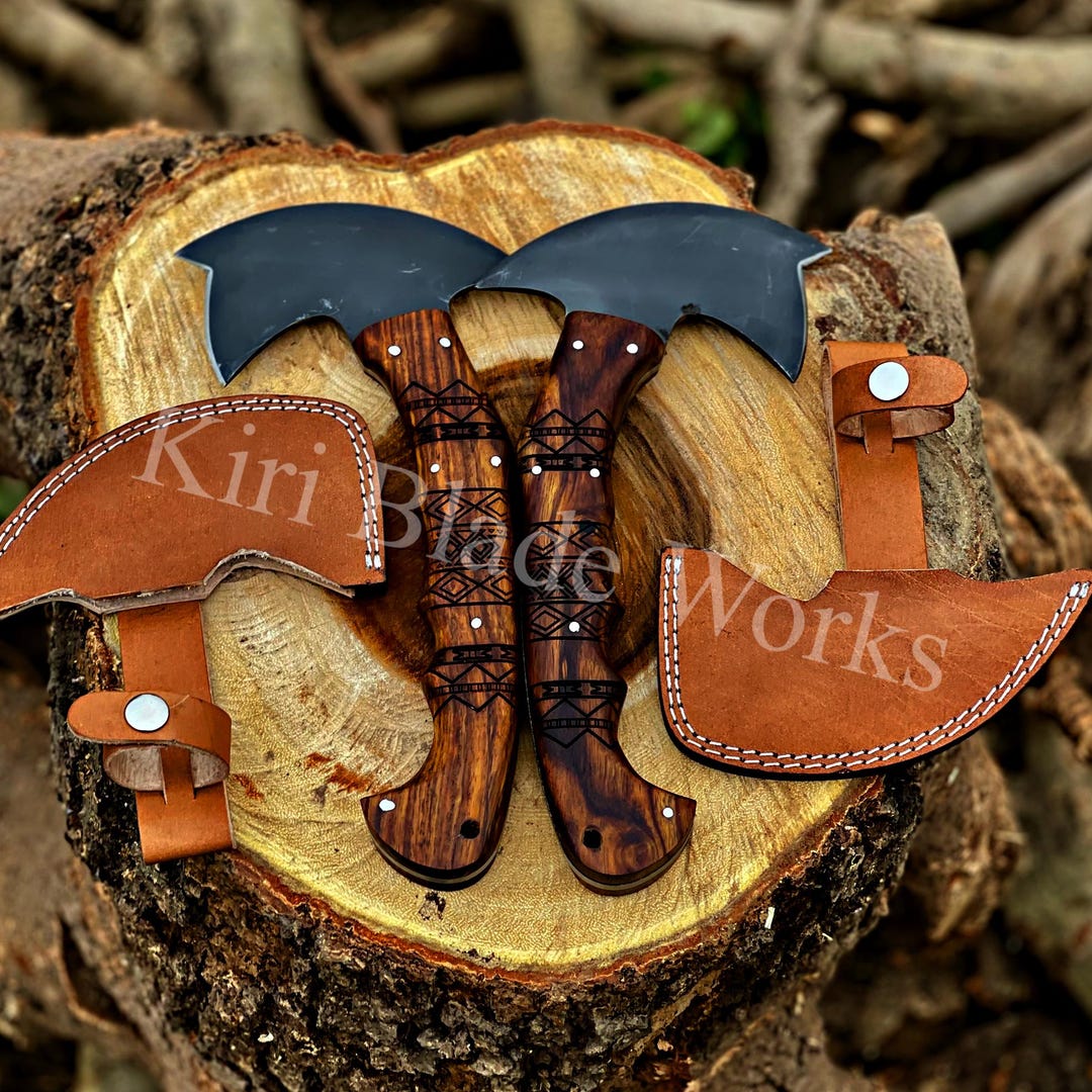 Winkler WK Rnd Compact Axe Reproduction, Hand Forged Tomahawk Viking ...