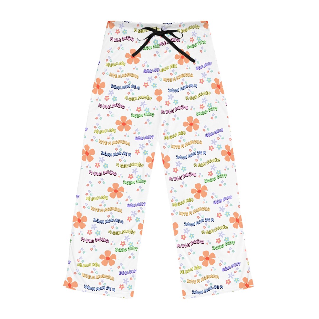 Women Pajama Pants AOP Pijama Pou Fanm - Etsy