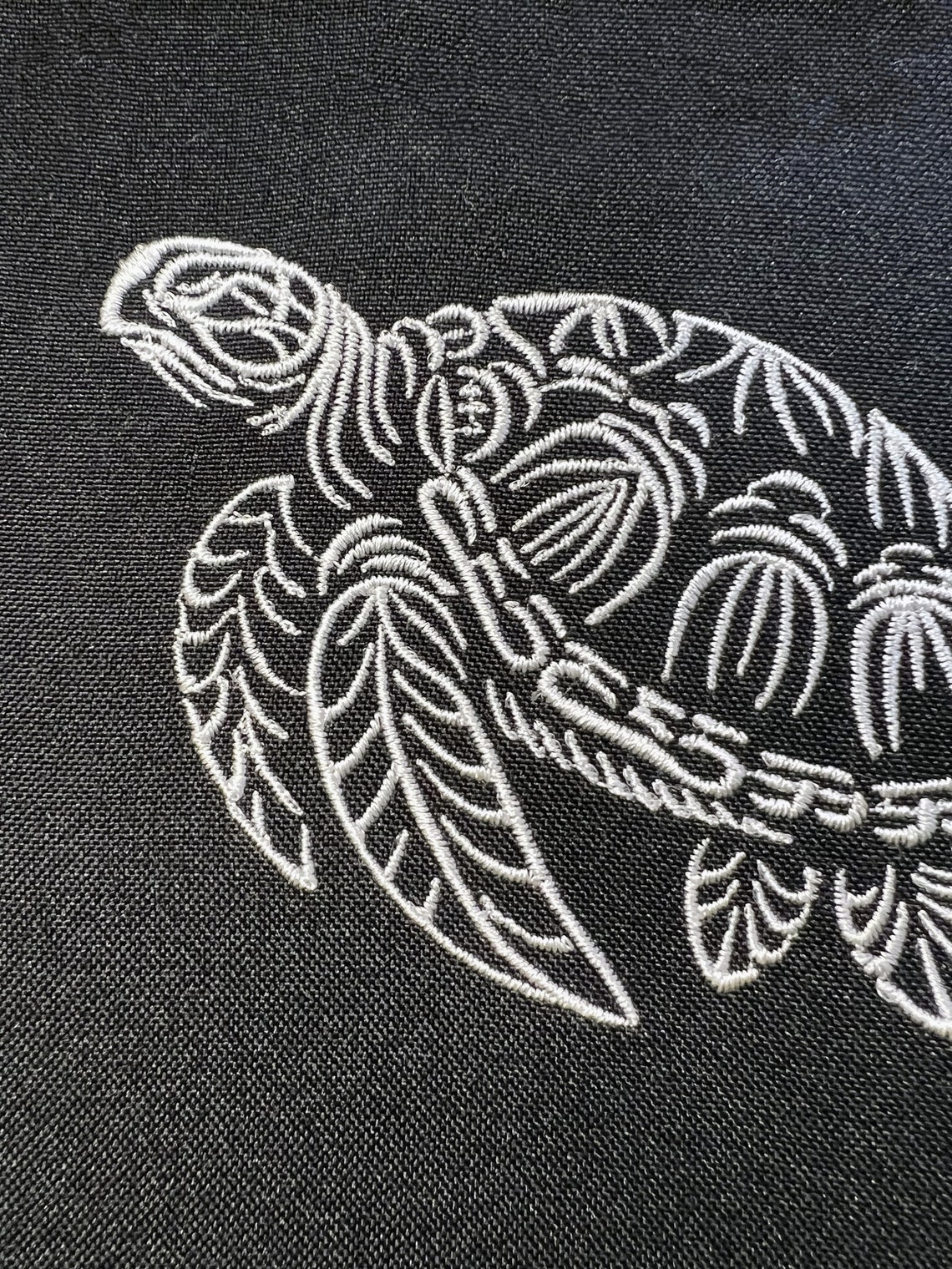 Tribal Granny Turtle Embroidery Design Oceanic Polynesian Style for ...