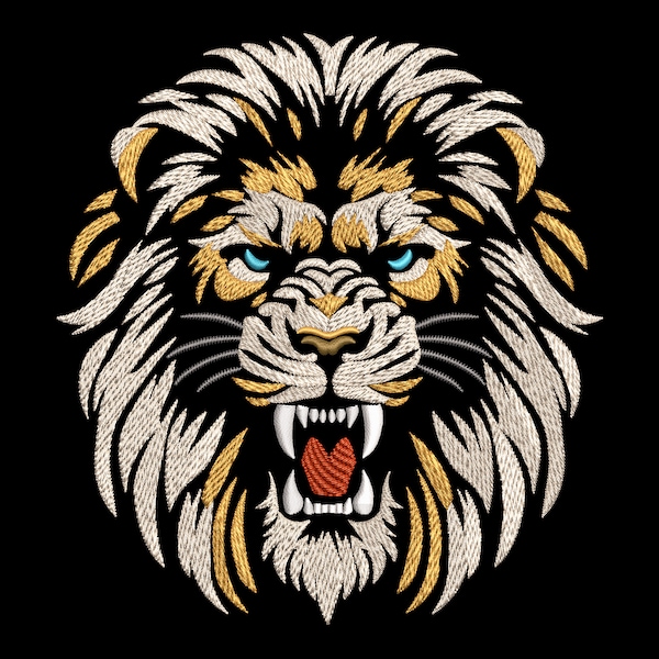 Roar Embroidery Design - Etsy UK