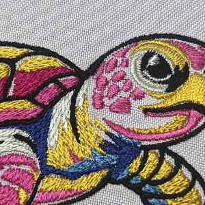 Sea Turtle Embroidery Design - Colofrul Oceanic Pattern, Nautical ...