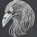 Raven Embroidery Design – Detailed Bird of Prey Pattern, Gothic ...