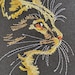 Cat Embroidery Design – Realistic Feline Profile, Elegant Pet Digital ...
