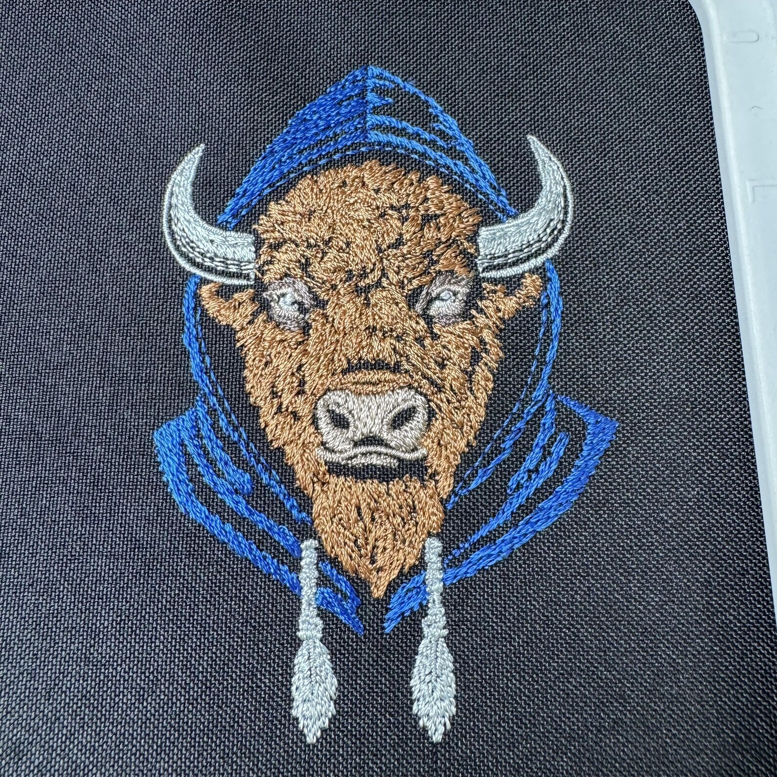 Buffalo Embroidery – Bold and Unique Boson Embroidery Pattern for ...
