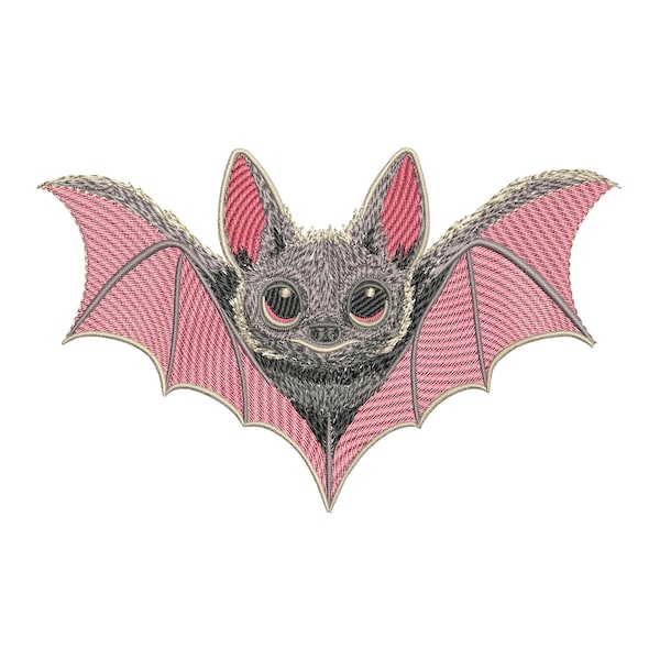 Bat Embroidery - Etsy