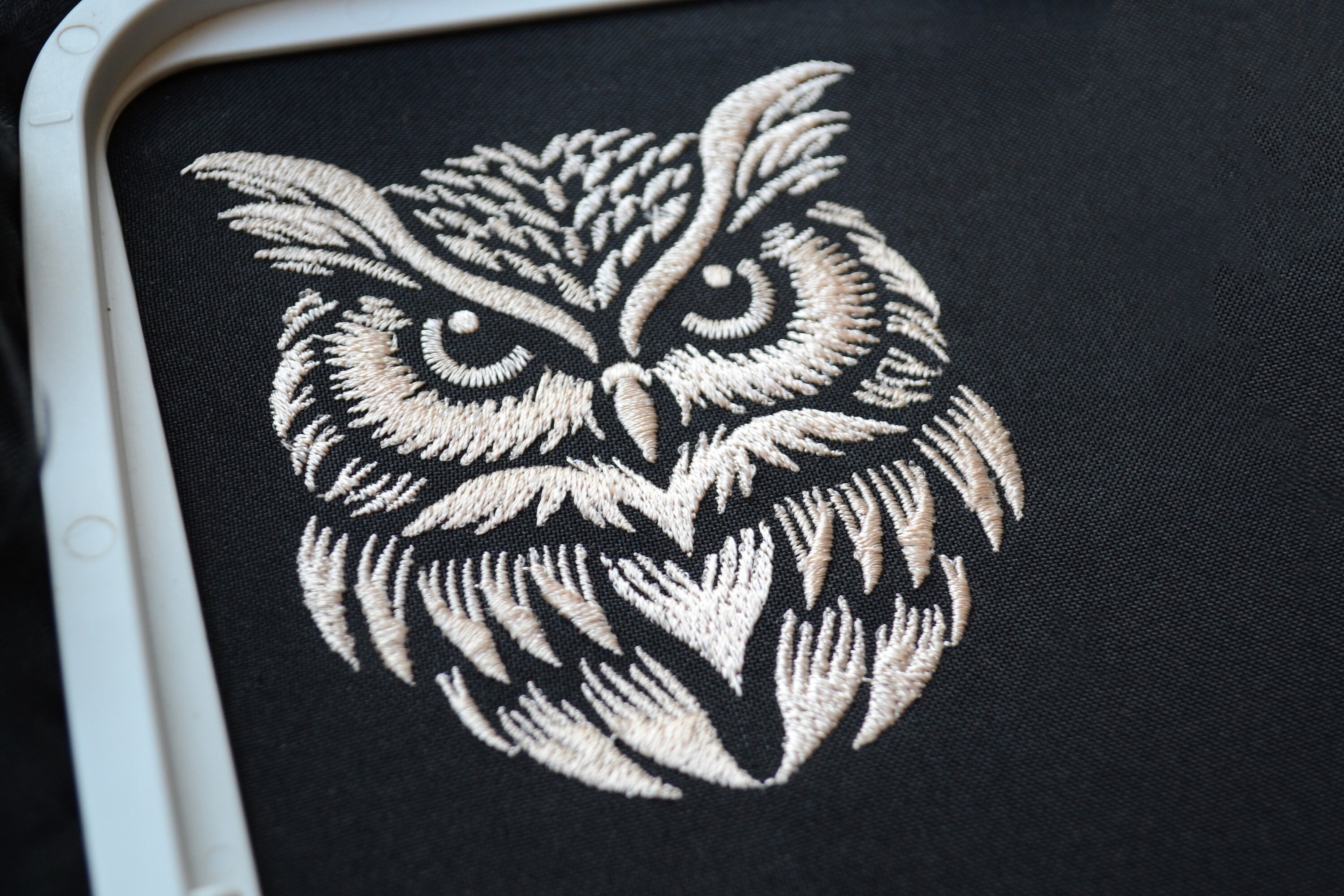 Midnight Owl Embroidery Design Mystic Fairy Forest Bird, Optimized for ...