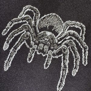 Realistic Tarantula Spider Embroidery Design - Creepy Halloween ...