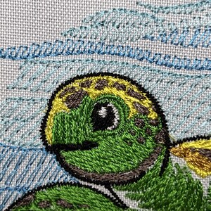 Cute Baby Turtle Embroidery Design - Oceanic Voyage Pattern, Nursery ...