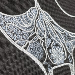 Oceanic Manta Ray Embroidery Design - Stingray Underwater Pattern for ...