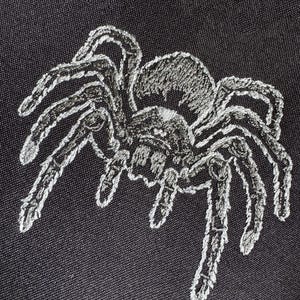 Realistic Tarantula Spider Embroidery Design - Creepy Halloween ...