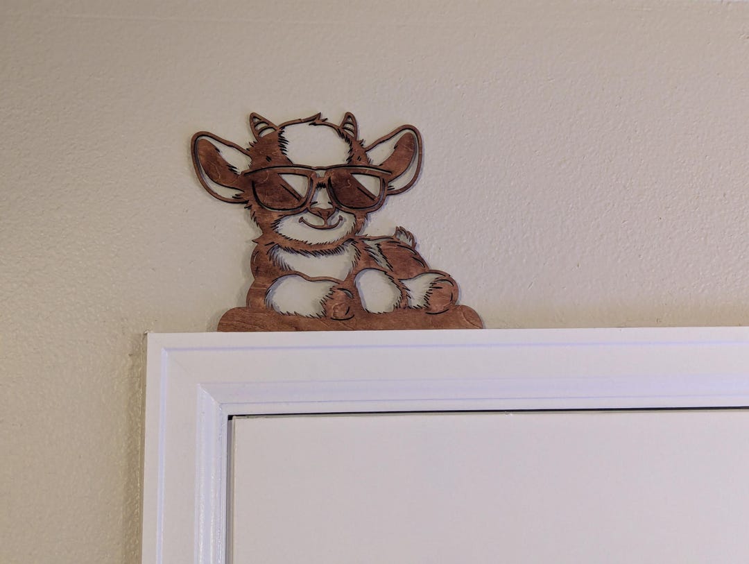 Goat Door Frame Top Decor (wall Decor) - Etsy