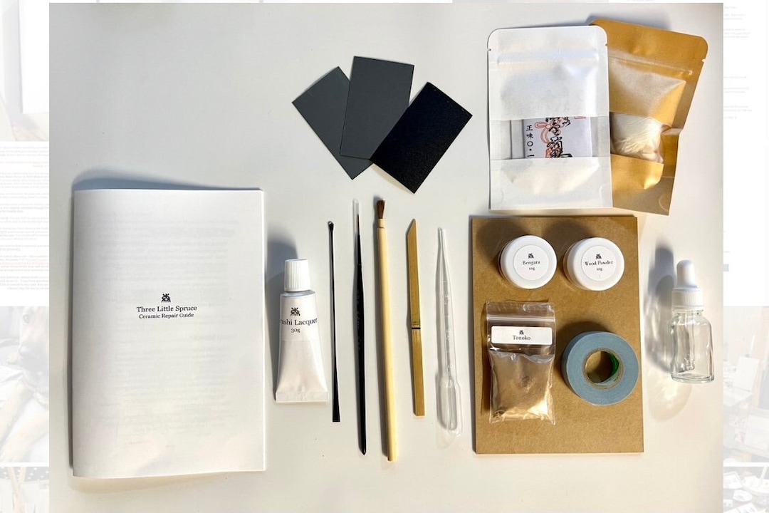 Kintsugi-japanese Ceramic Repair Kit - Etsy