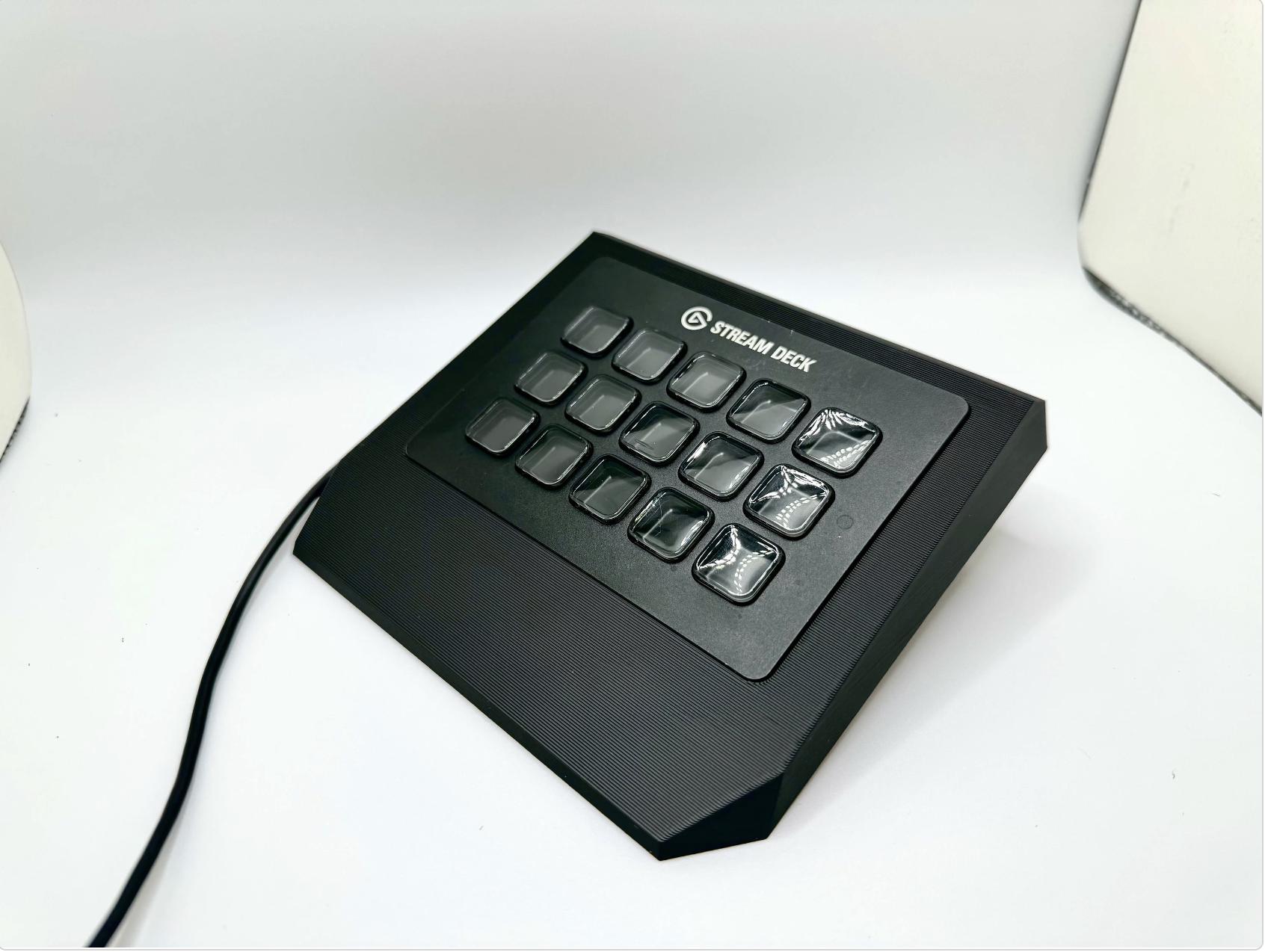 Elgato Streamdeck Mount Stand, Minimalistic Stream Deck Dock Perfect ...