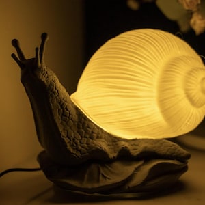 Bright Snail Lamp, 3d Snail Lamp, Desk Decoration, Office Decoration ...